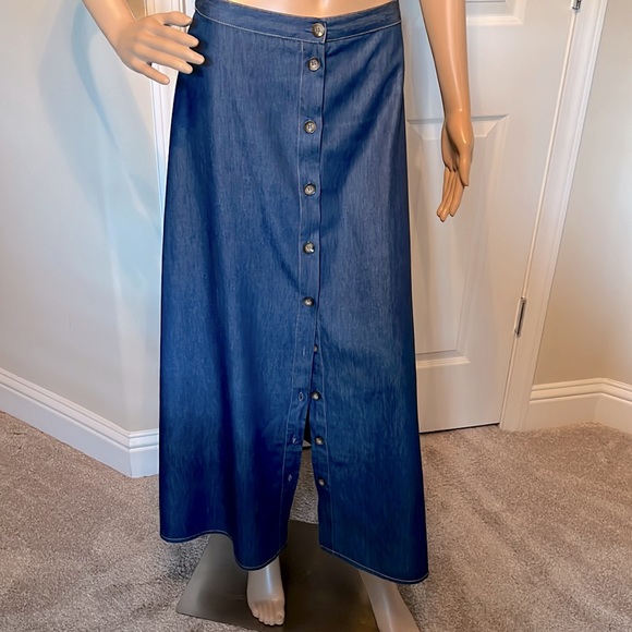 Mng Suit | Skirts | Button Front Maxi Skirt | Poshmark